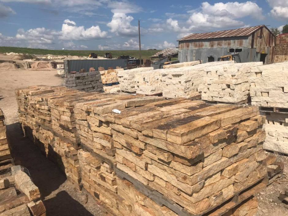 Chopped Stone - Classic Rock Stone Yard