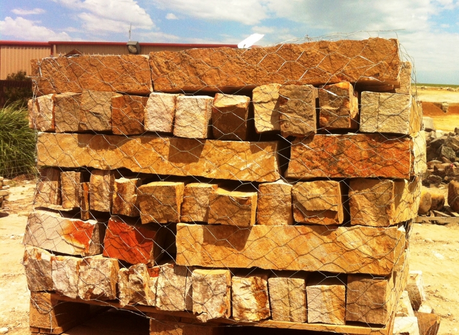 Chopped Stone - Classic Rock Stone Yard