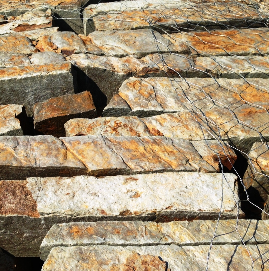 Chopped Stone - Classic Rock Stone Yard
