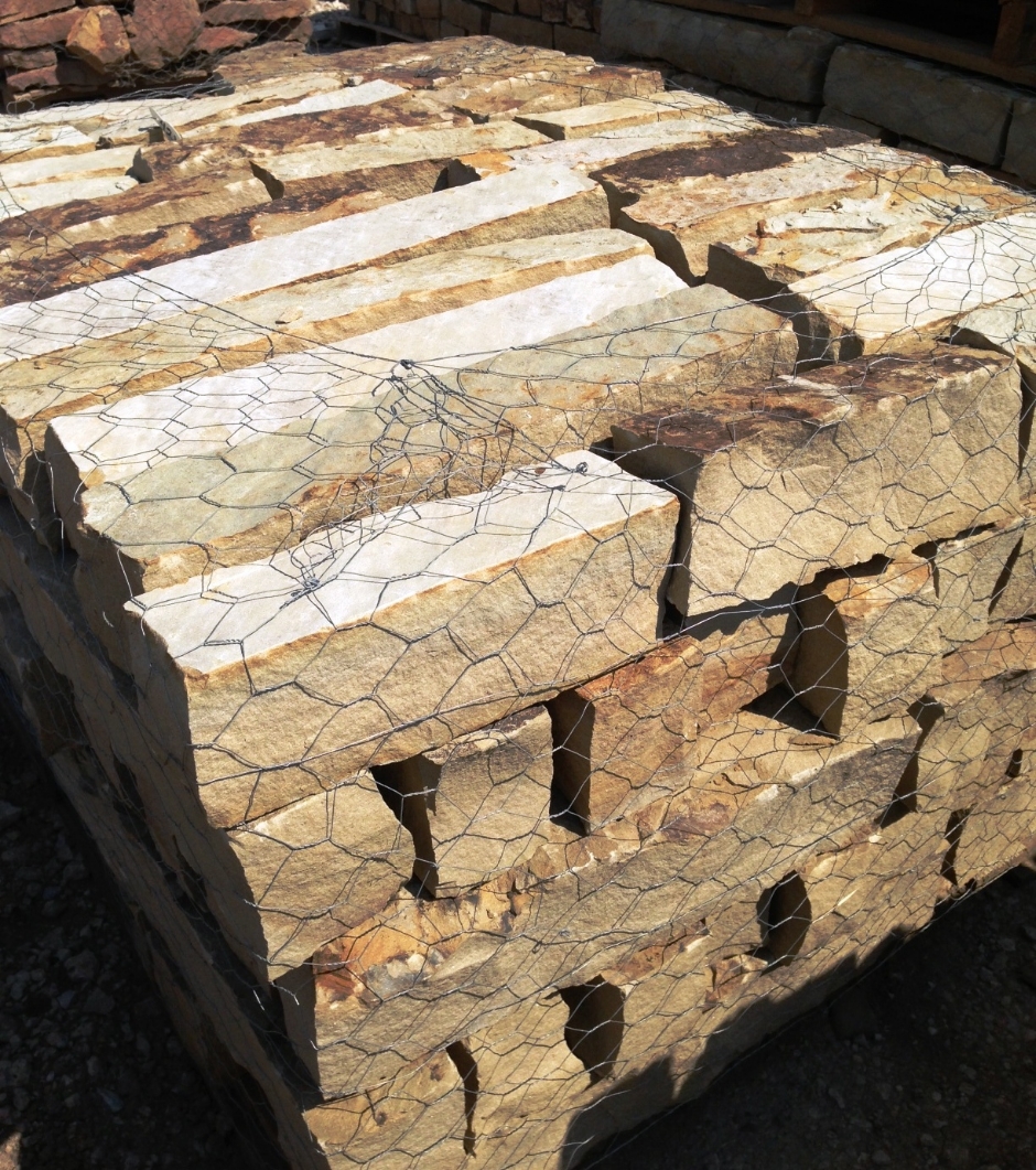 Chopped Stone - Classic Rock Stone Yard