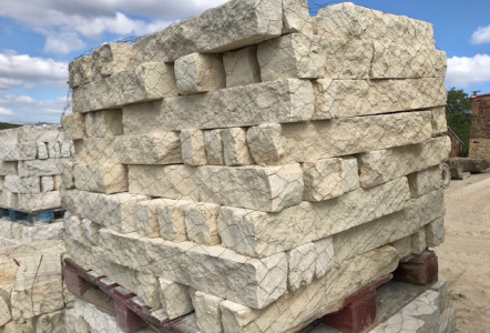 Chopped Stone - Classic Rock Stone Yard