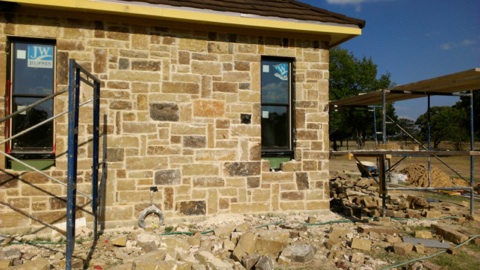 Stoned Houses and Buildings - Classic Rock Stone Yard